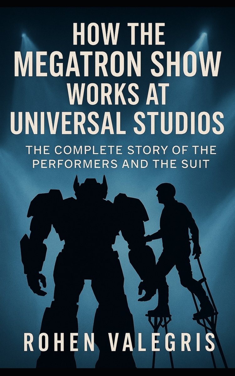 How the Megatron Show Works at Universal Studios a book by Rohen ...