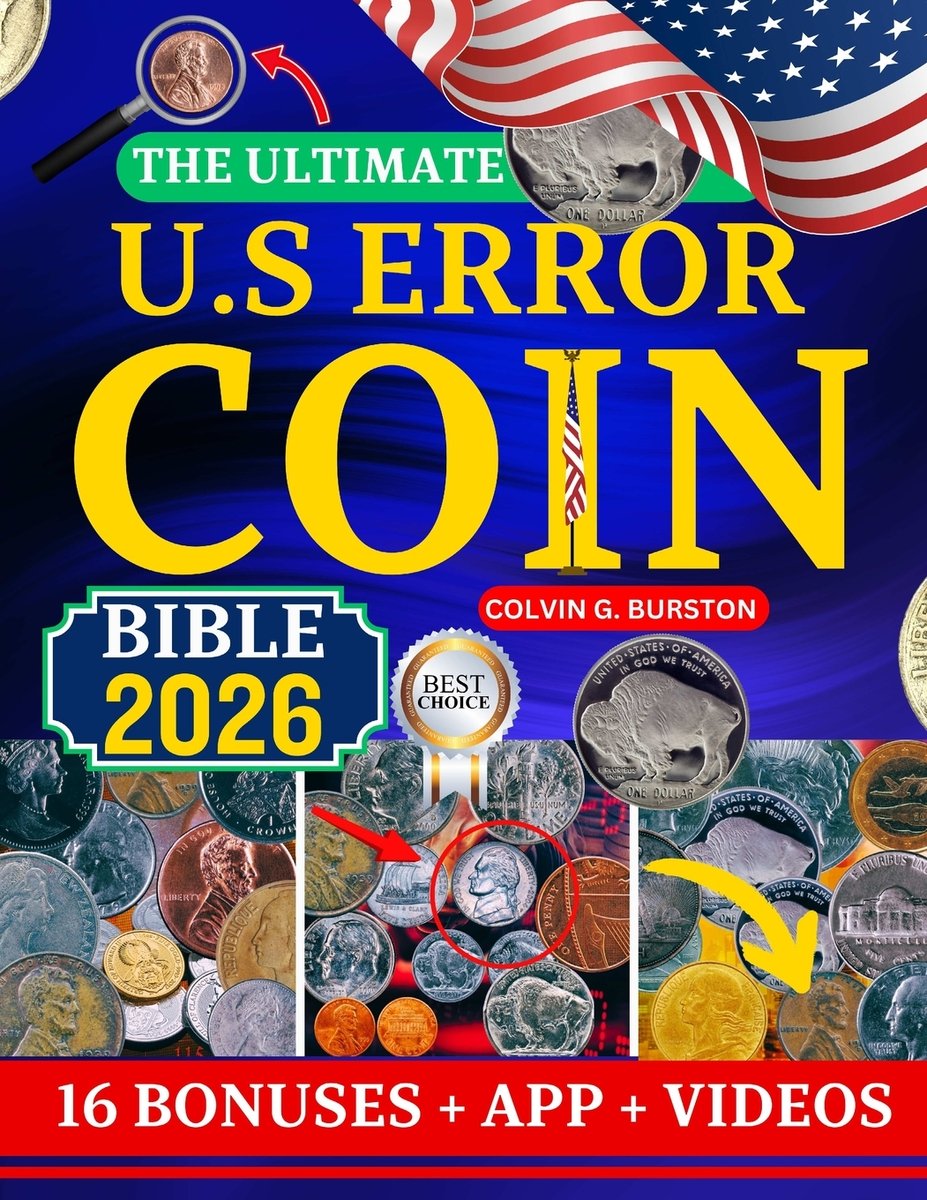 The Ultimate U.S Error Coin Bible 2026 a book by Colvin G Burston ...