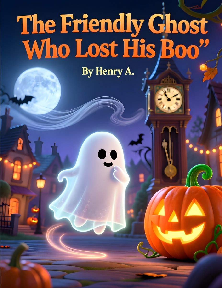 The Friendly Ghost Who Lost His Boo a book by Henry A - Bookshop.org US