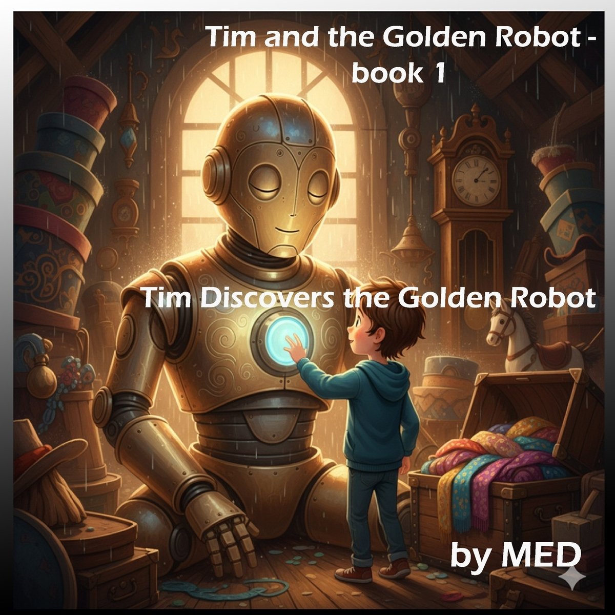 Tim Discovers the Golden Robot a book by Med - Bookshop.org US
