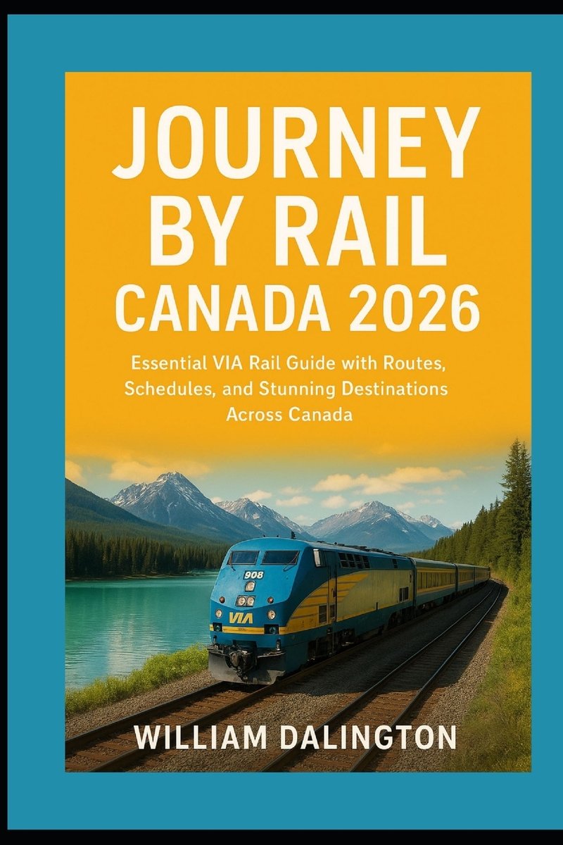 Journey by Rail Canada 2026 a book by William Dalington - Bookshop.org US