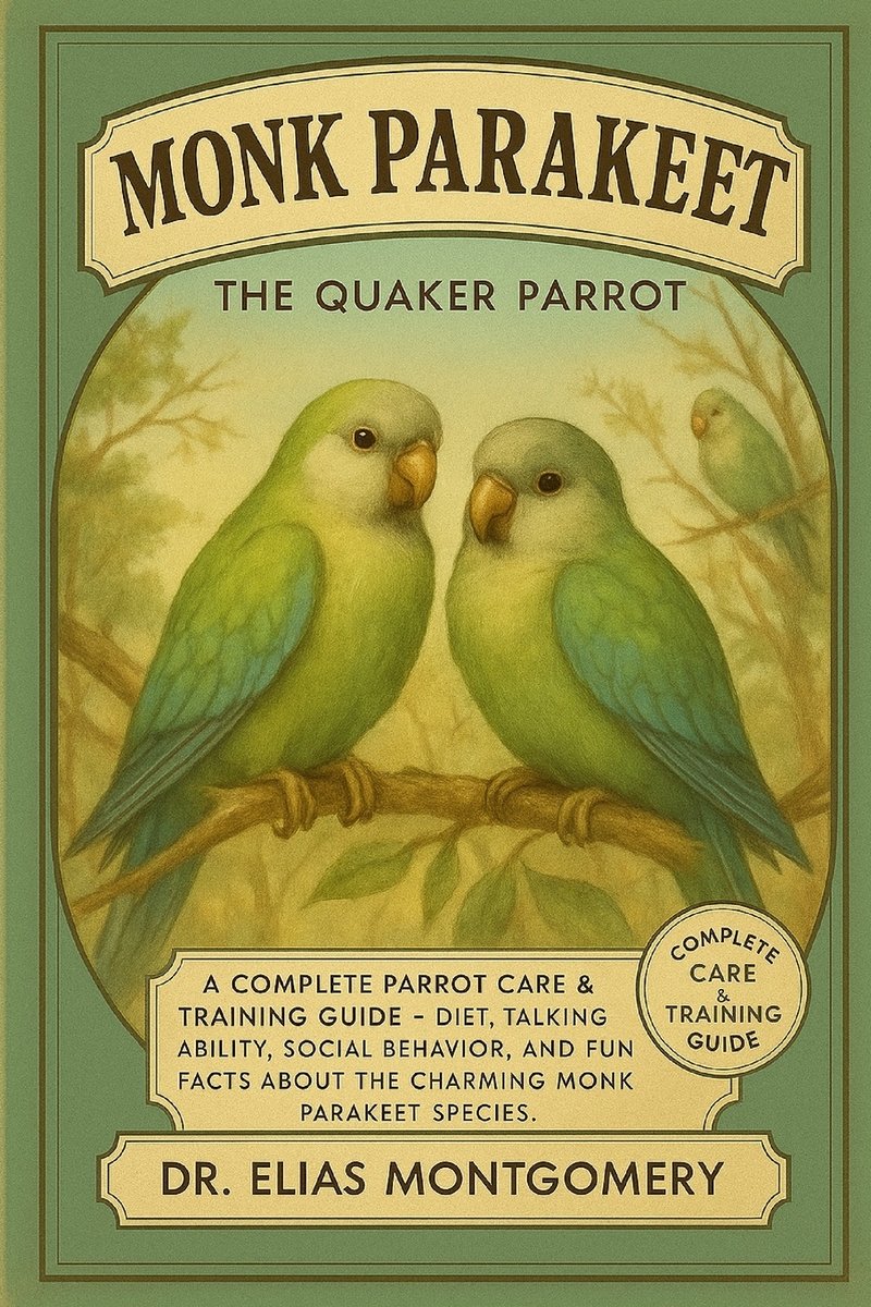 Monk Parakeet - The Quaker Parrot a book by Dr Elias Montgomery ...
