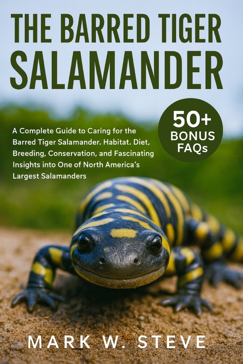 The Barred Tiger Salamander a book by Mark W Steve - Bookshop.org US
