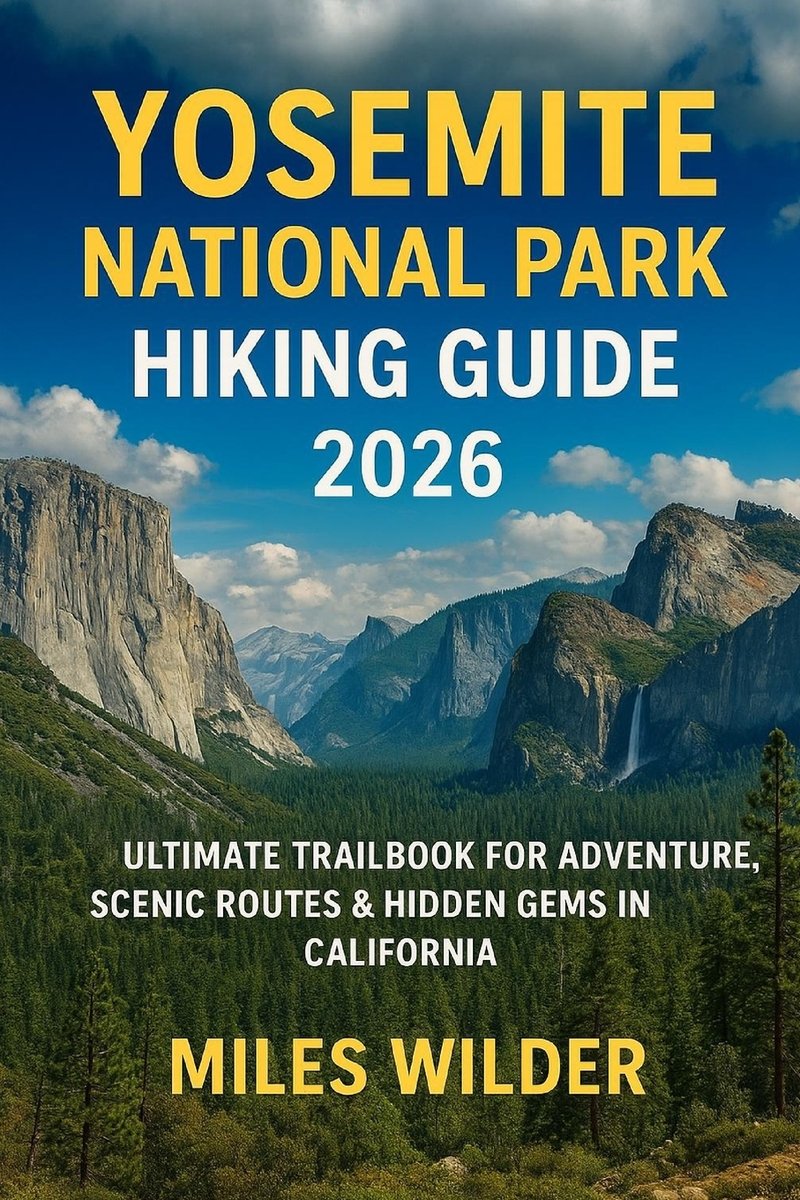 Yosemite National Park Hiking Guide 2026 a book by Miles Wilder ...