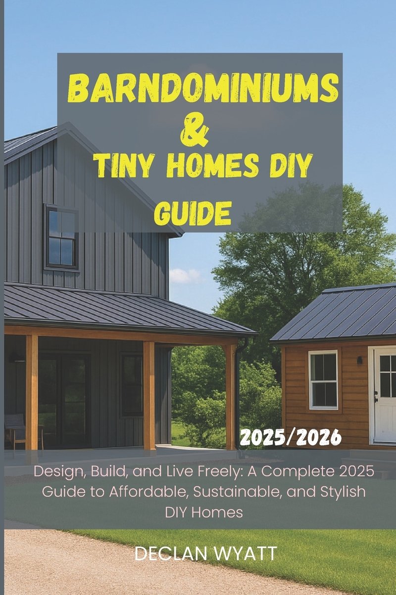 Barndominiums & Tiny Homes DIY Guide 2025/2026 a book by Declan Wyatt ...