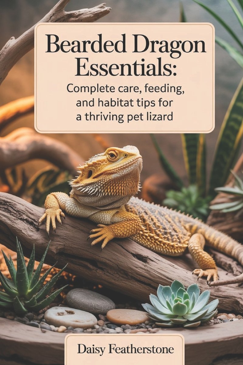 Bearded Dragon Essentials a book by Daisy Featherstone - Bookshop.org US