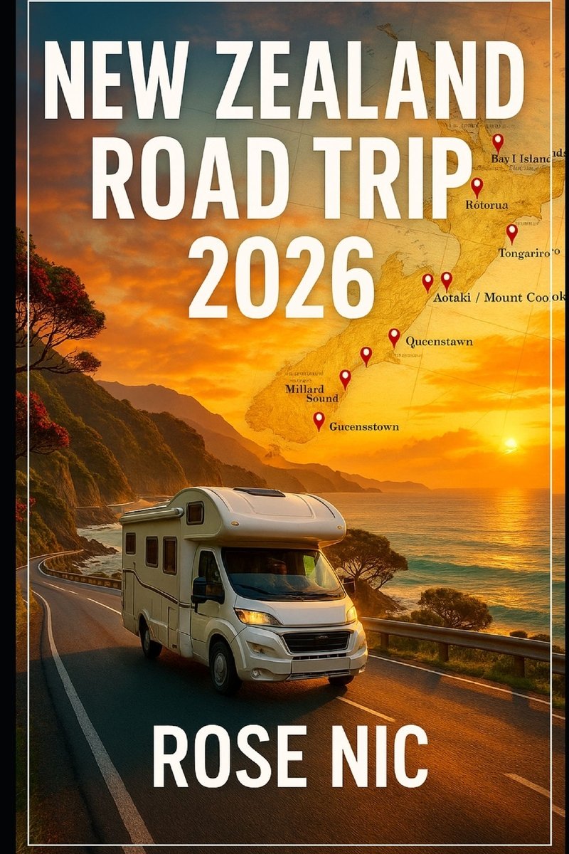 New Zealand Road Trip 2026 a book by Rose Nic - Bookshop.org US