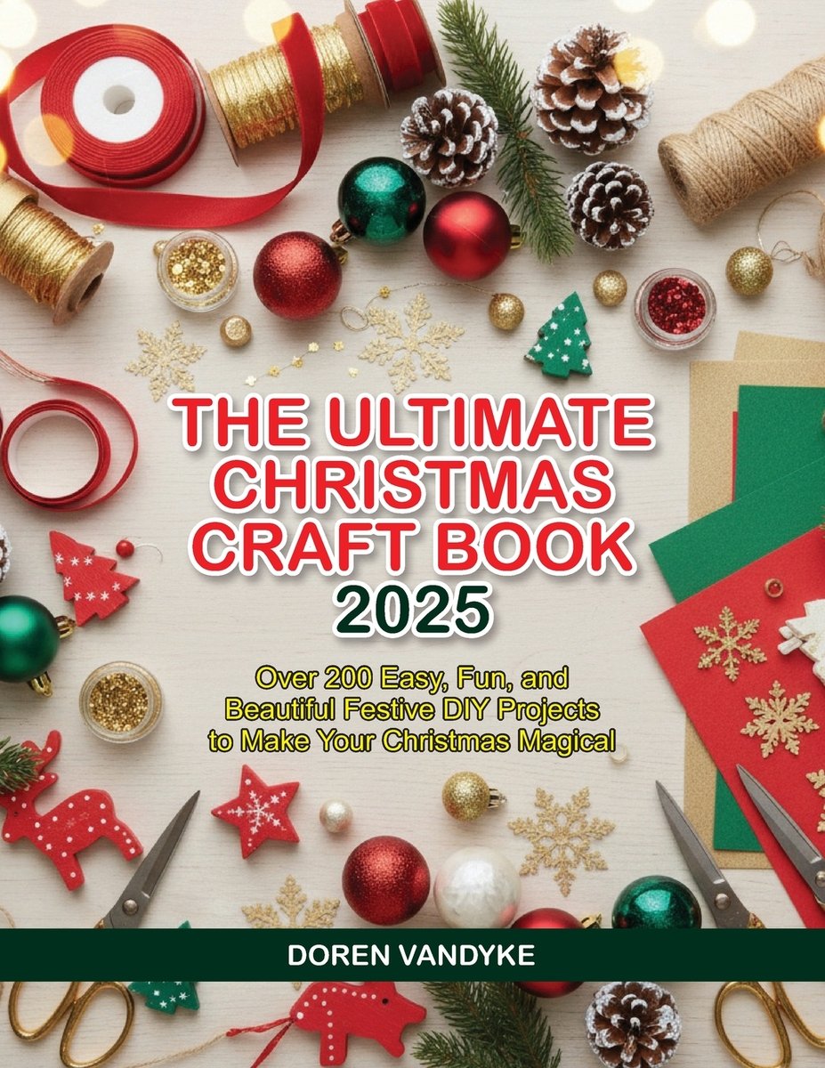 The Ultimate Christmas Craft Book 2025 a book by Doren Vandyke ...
