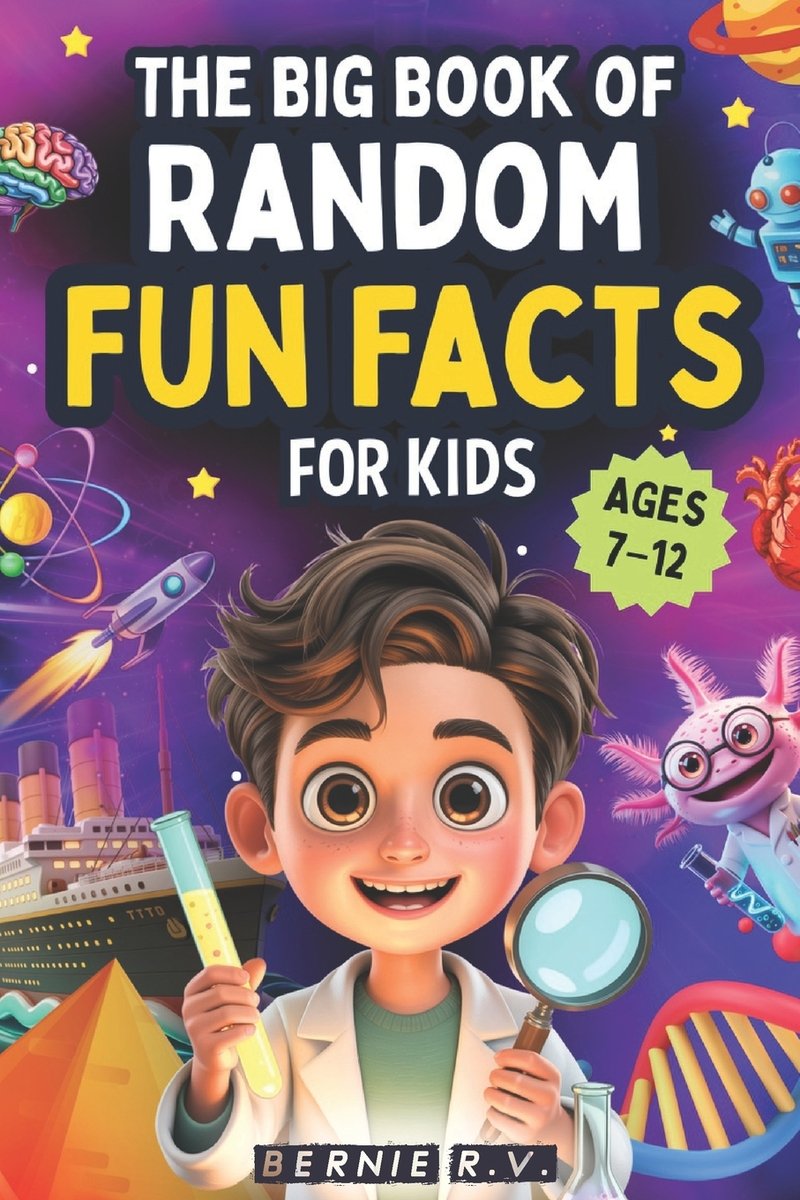 The Big Book of Random Fun Facts For Kids a book by Bernie R V ...