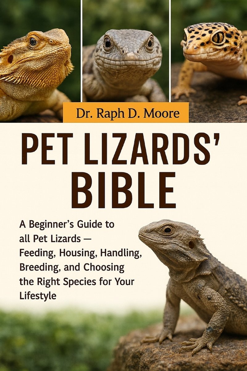 Pet Lizards' Bible a book by Dr Raph D Moore - Bookshop.org US
