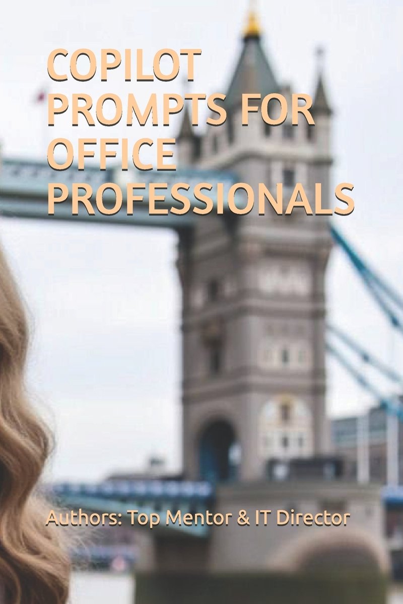 Copilot Prompts for Office Professionals a book by Aleks F and Alena F ...