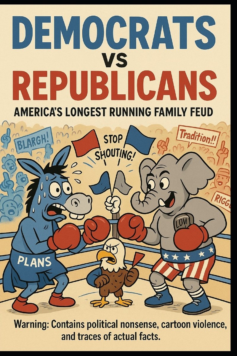 Democrats vs Republicans a book by M P Sloane - Bookshop.org US