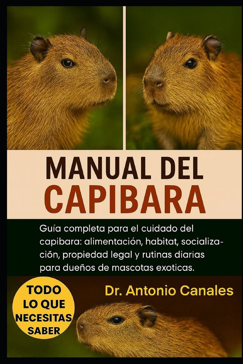 Manual del Carpibara a book by Dr Antonio Canales - Bookshop.org US