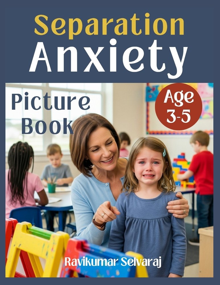 Separation Anxiety for Kids Ages 3-5 (Girls) a book by Ravikumar ...