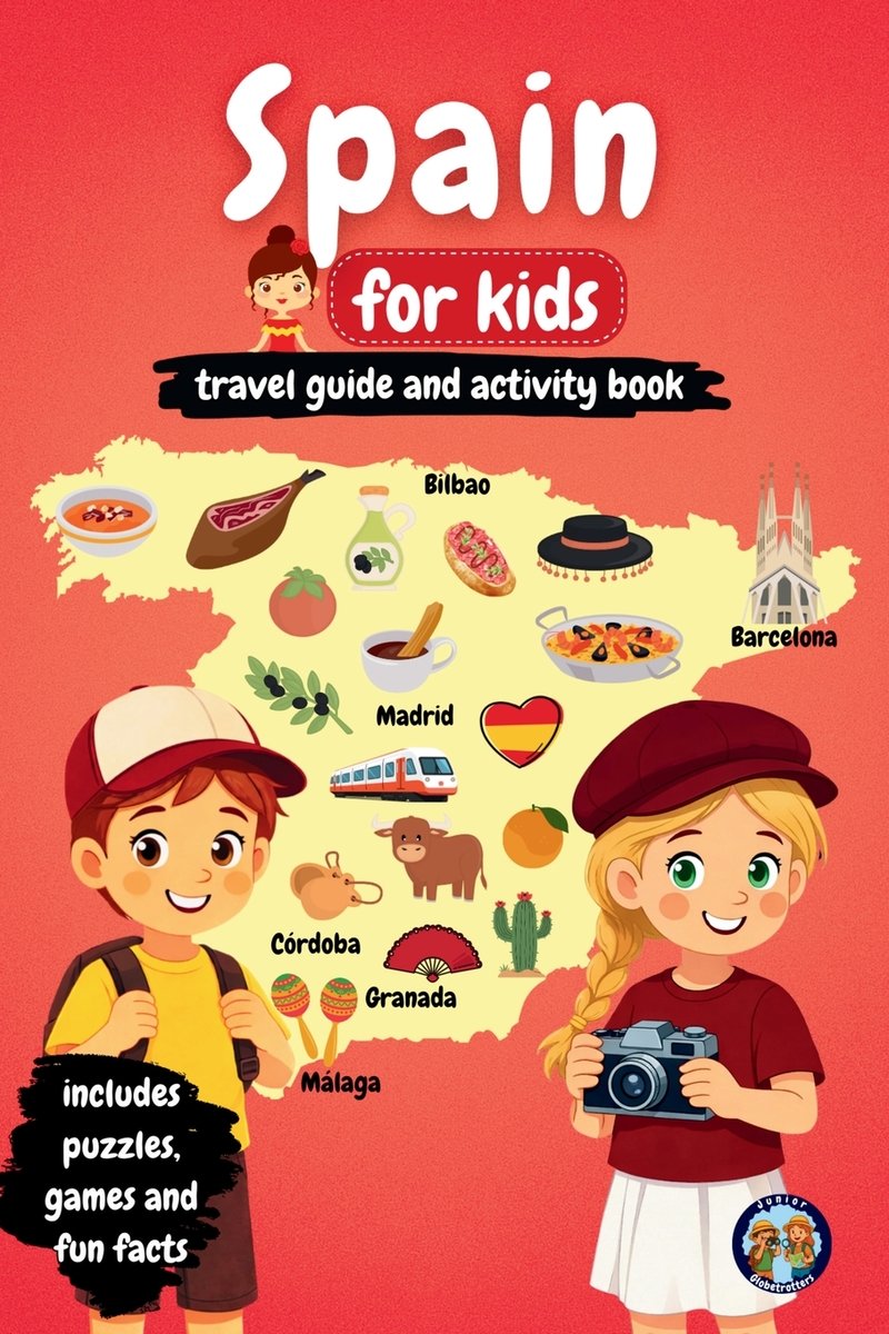 Spain for Kids - Travel Guide and Activity Book a book by Sylvia Mixam ...