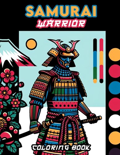 Samurai Warrior Coloring Book: Where Every Page Embodies the Valor and ...