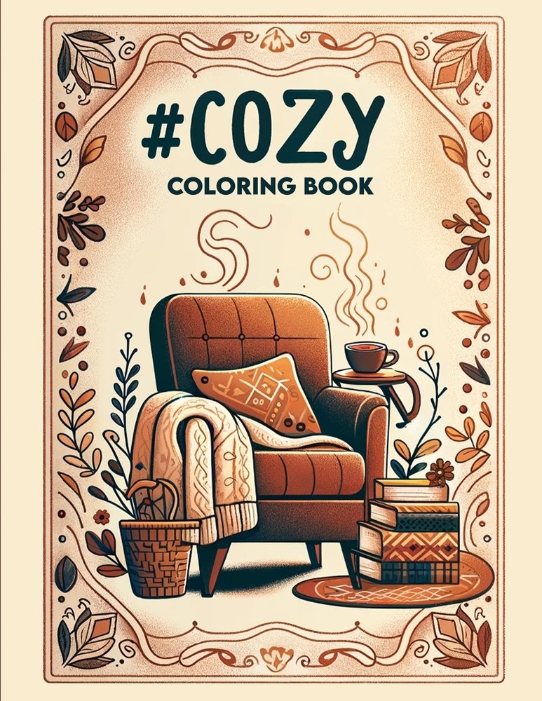 #Cozy Coloring Book a book by Constance Harrington Art - Bookshop.org US