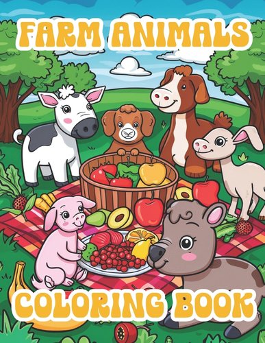Farm Animals Coloring Book: Spark Curiosity and Creativity - Color Your ...