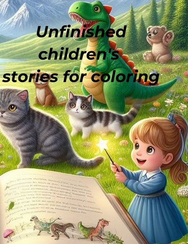 Unfinished children's stories for coloring a book by Garullis Isaac ...