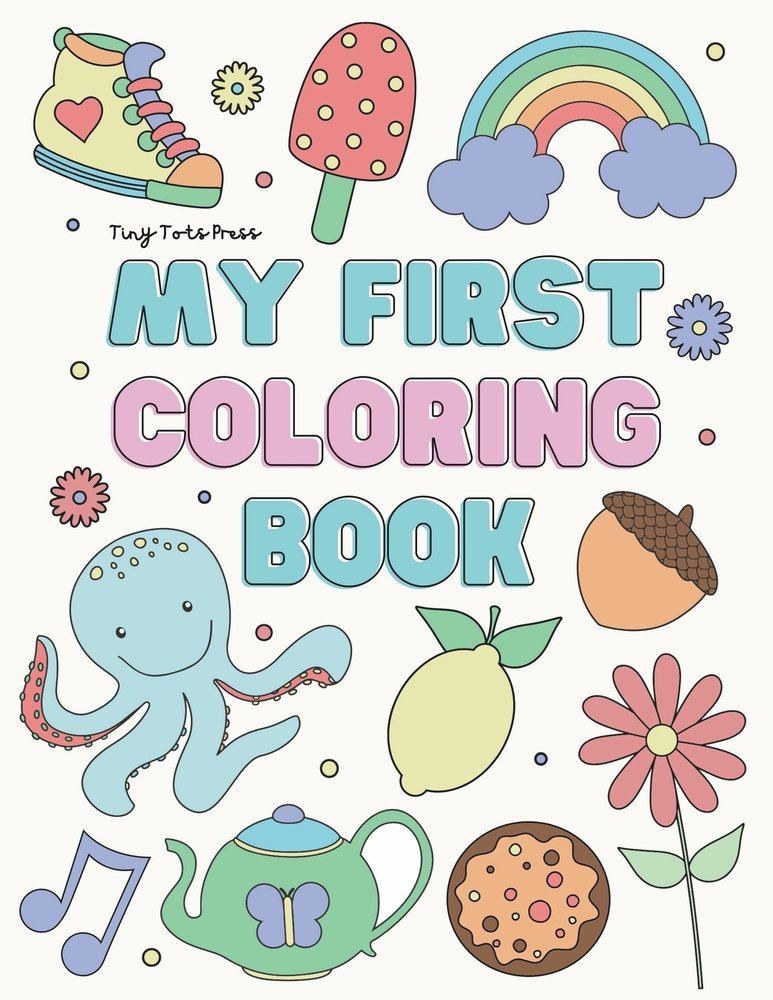 My First Coloring Book a book by Dahlia Studio - Bookshop.org US