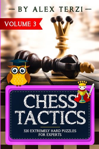 Chess Tactics: 320 Extremely Hard Puzzles for Experts a book by Alex Terzi