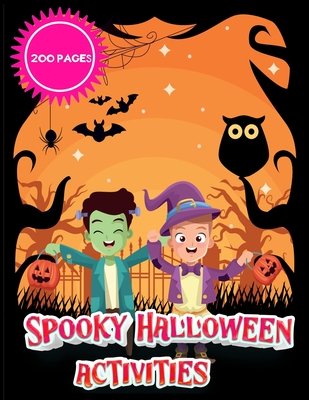 Spooky halloween activities: Jumbo Activities Book With 100+ Coloring ...