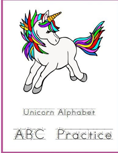 Unicorn Alphabet ABC Practice: Are you looking for a perfect and simple ...