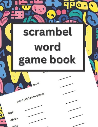 scramble word: game book Cracking the Enigma of Word Games a book by ...