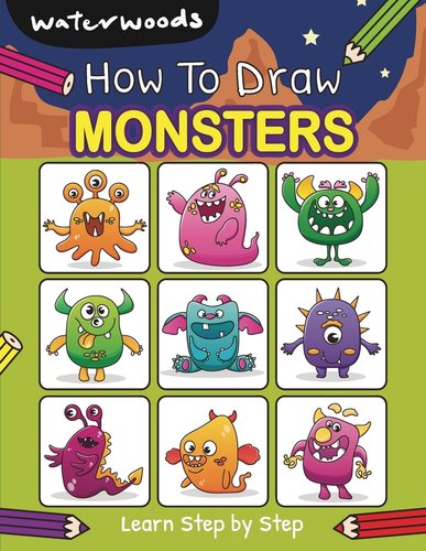 How To Draw Monsters: Learn How to Draw Monsters with Easy Step by Step ...