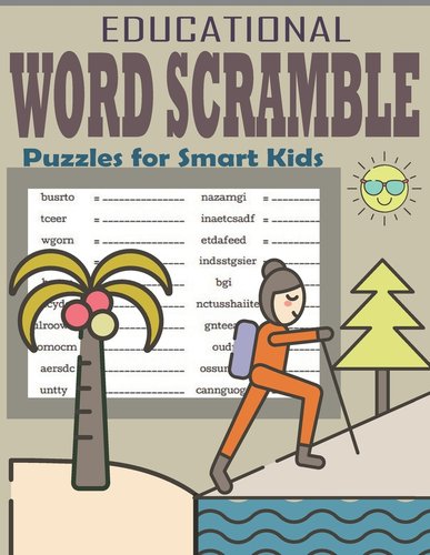 Educational Word Scramble Puzzles for Smart Kids: Challenging Word ...