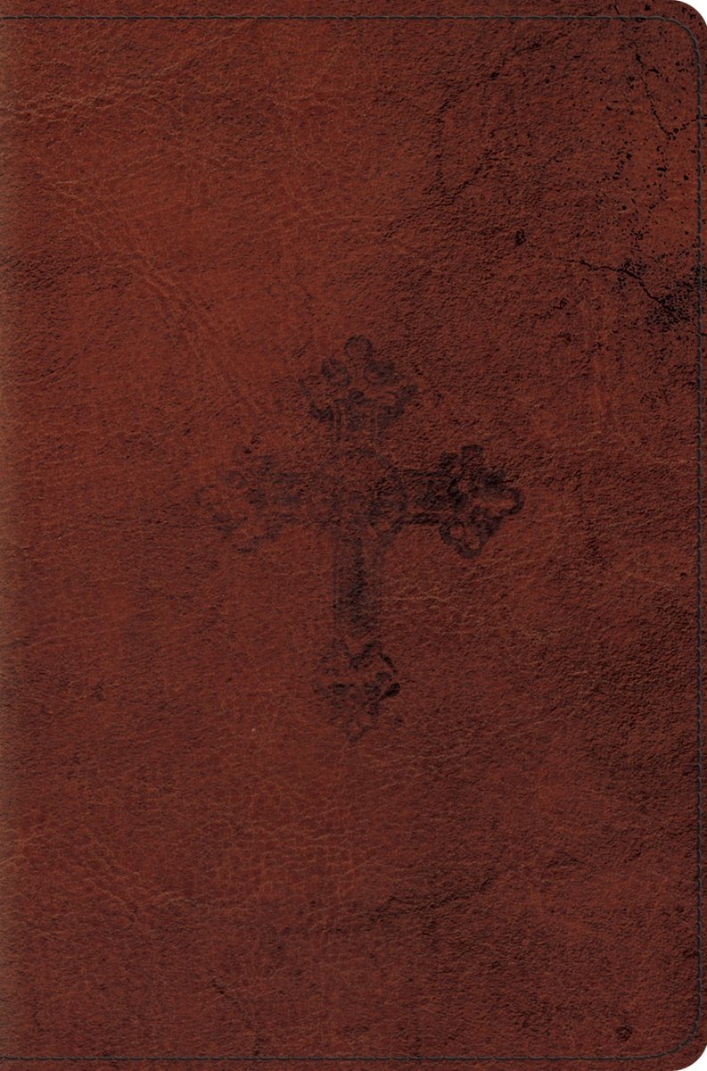 ESV Compact Bible (Trutone, Walnut, Weathered Cross Design) a book by ...