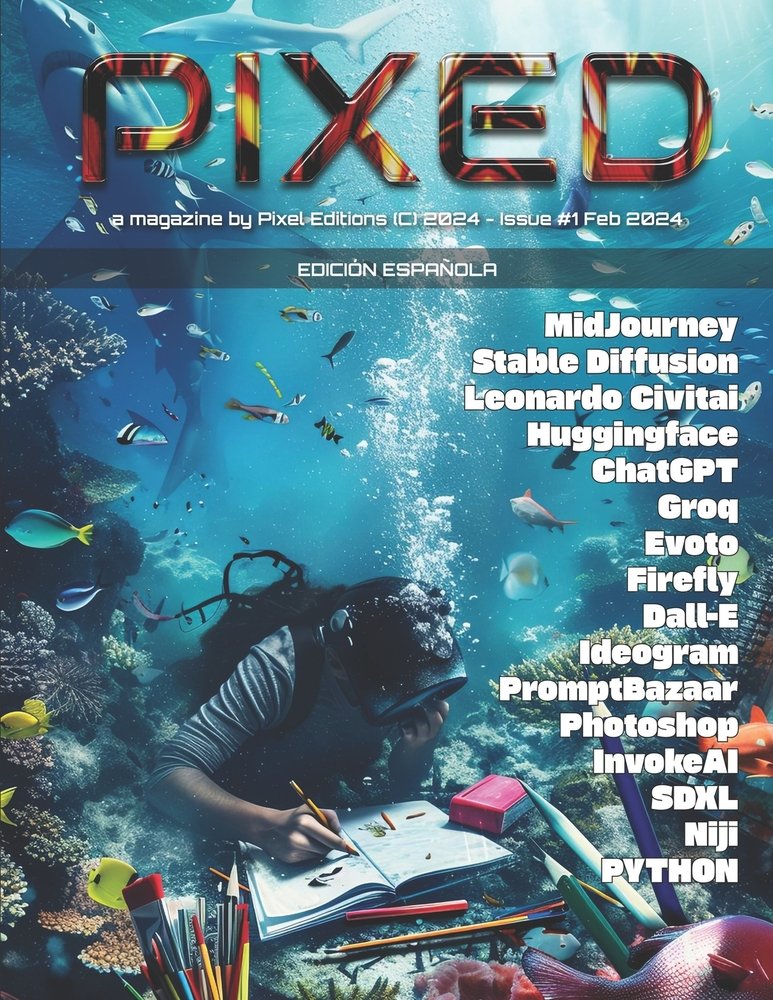 Pixed Magazine #1 Feb 2024 a book by David Solanes and Joan Fusté ...