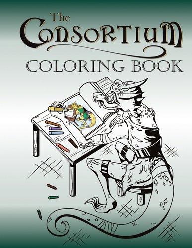 The Consortium: Coloring book a book by Brandi R. Santiago and III ...