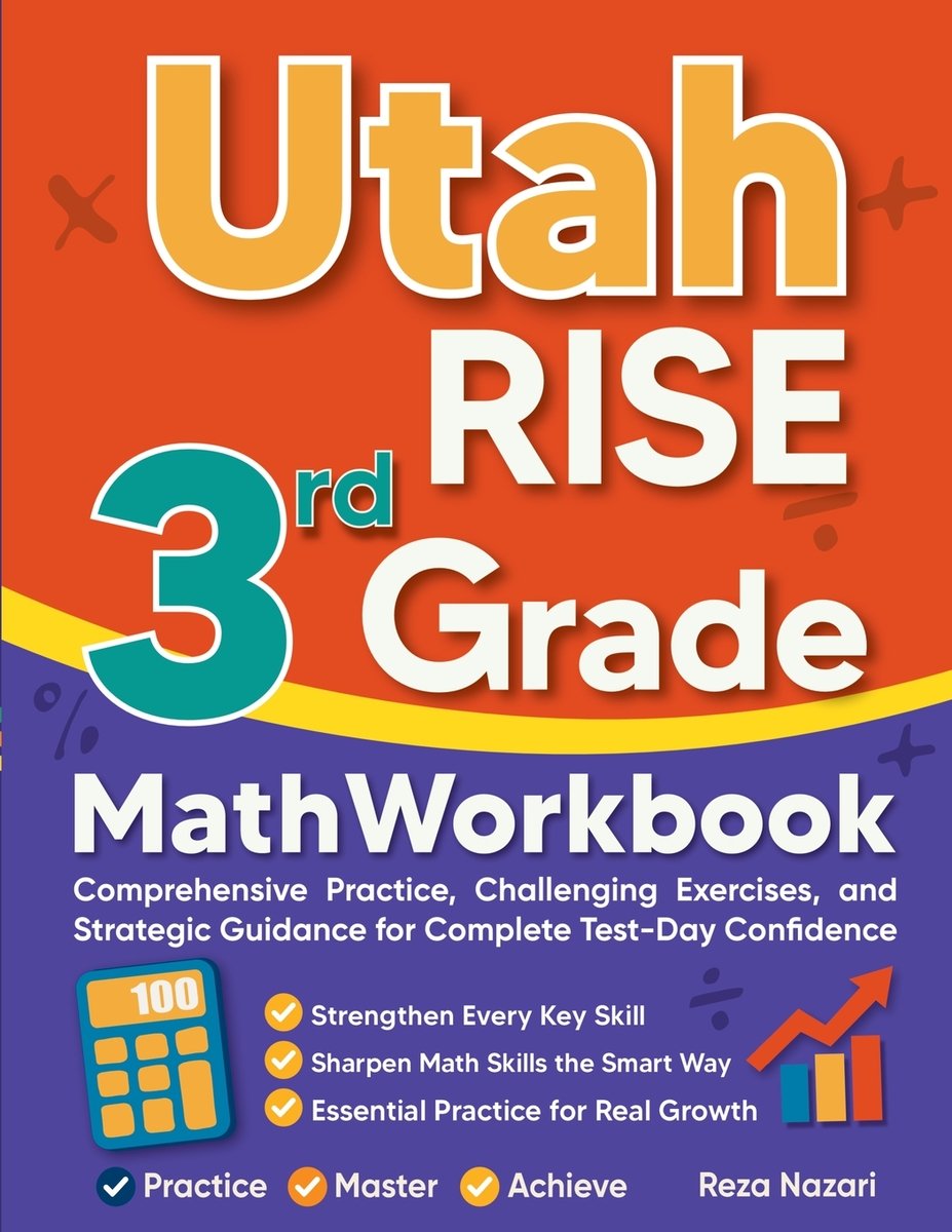 Utah RISE 3rd Grade Math Workbook a book by Reza Nazari - Bookshop.org US